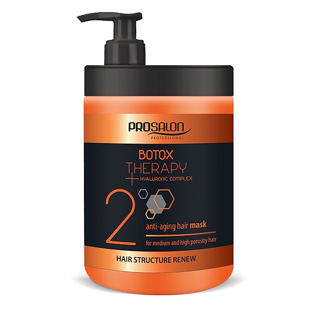 Maska za kosu sa delovanjem protiv starenja "BOTOX THERAPY" PROSALON ...